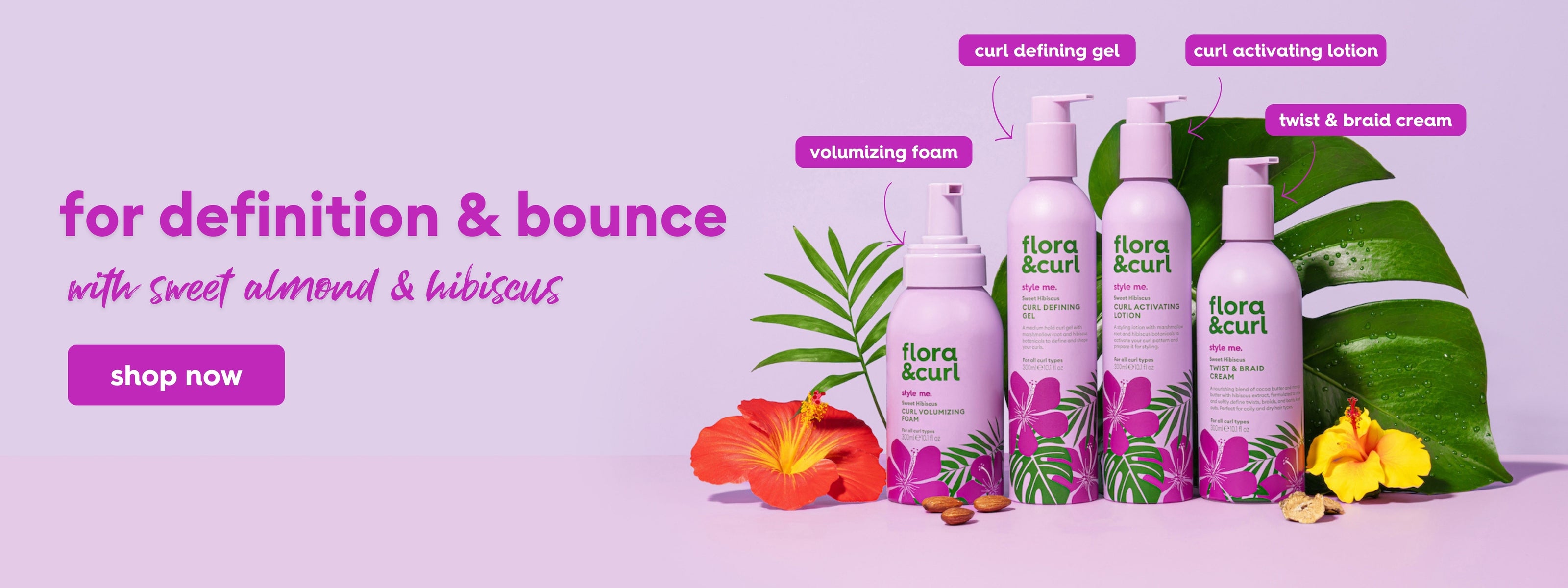Natural & Botanical Curly Hair Products – Flora & Curl