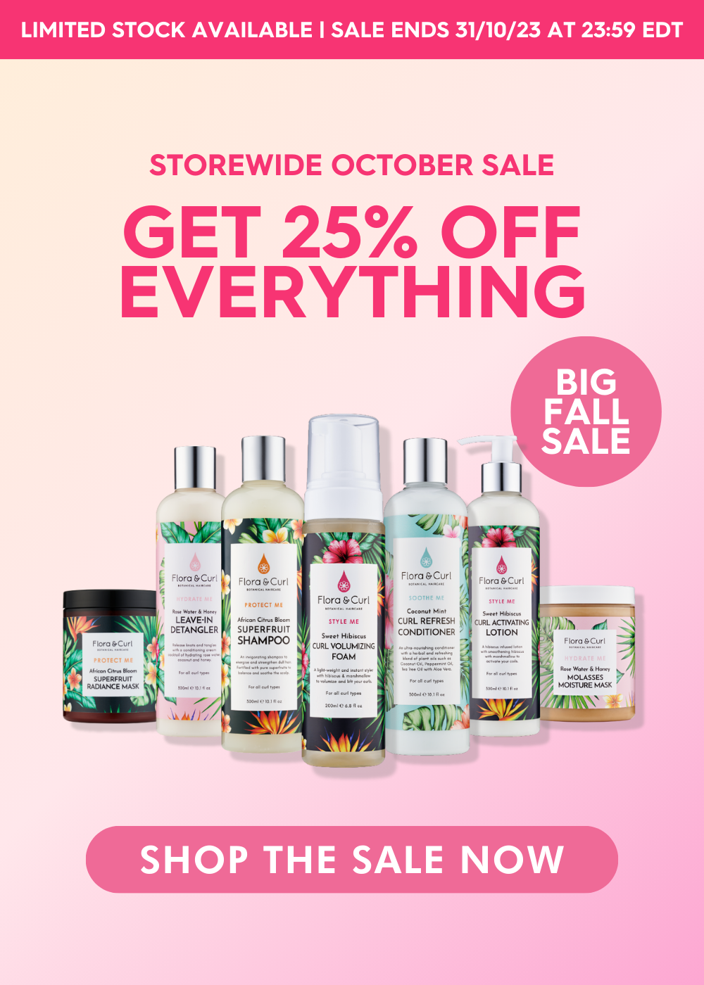 Natural Curly Hair Products by Flora & Curl