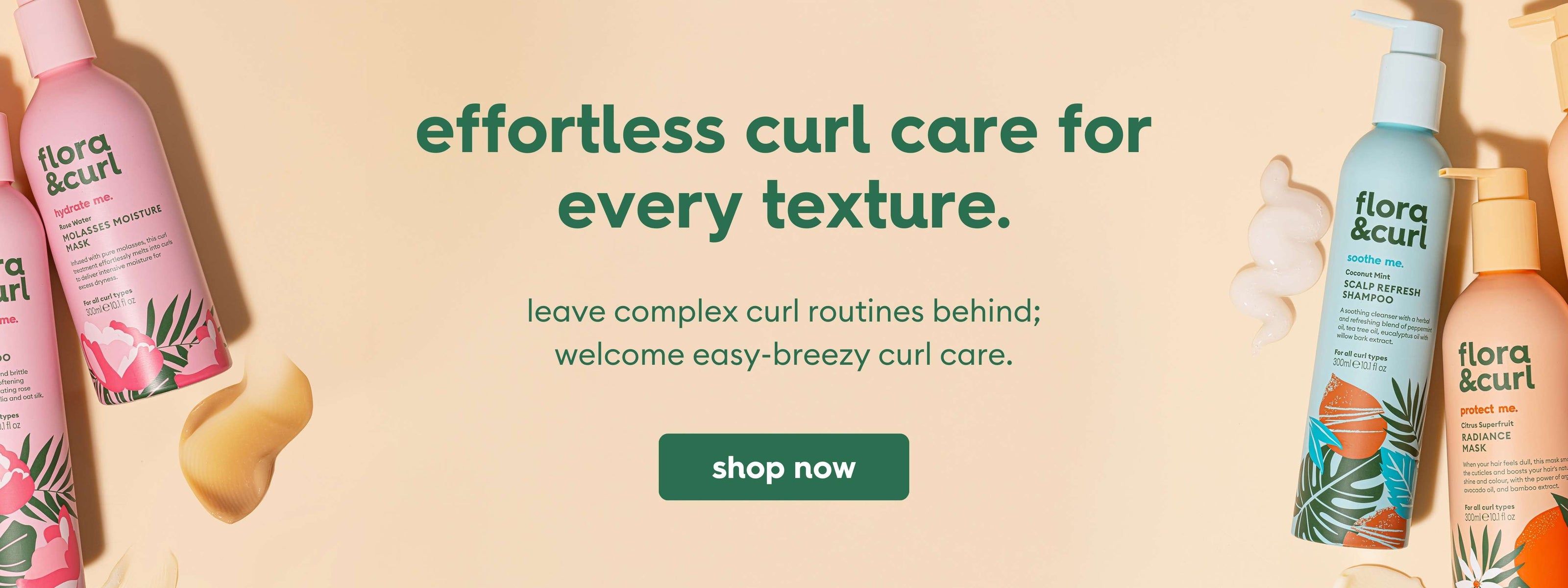 Natural & Botanical Curly Hair Products – Flora & Curl