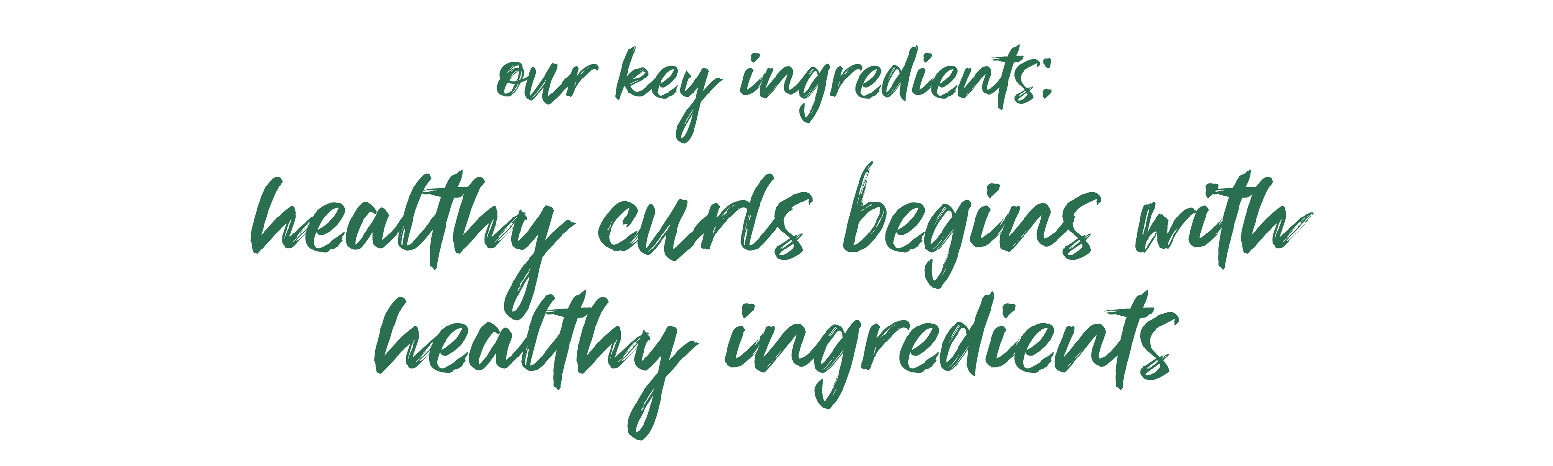 Key Ingredients – Flora & Curl