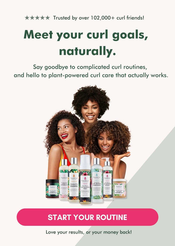 Natural Curly Hair Products by Flora & Curl