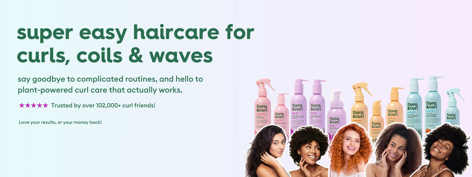 Natural & Botanical Curly Hair Products – Flora & Curl