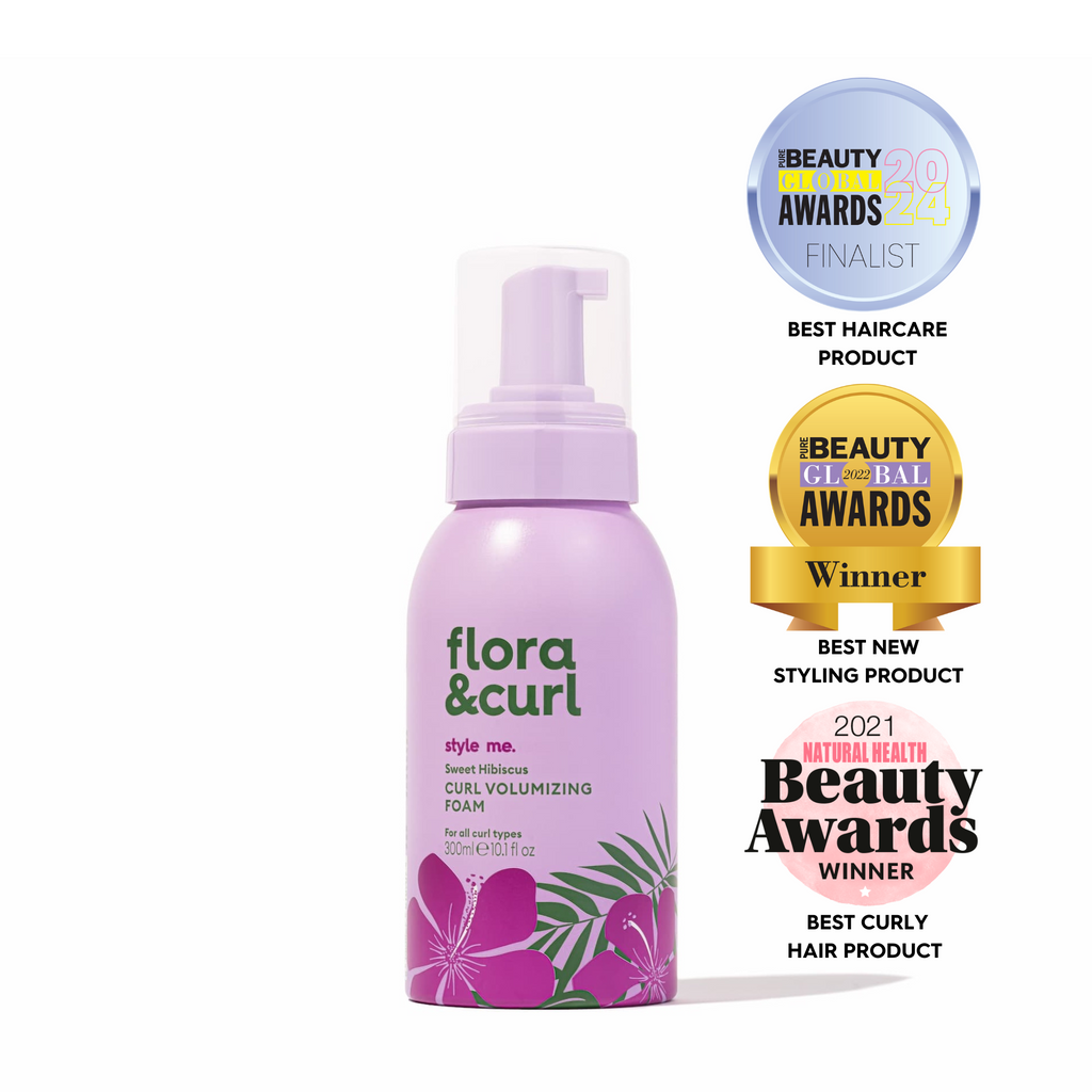 Curl Volumizing Foam | Curly Hair Foam | Flora & Curl – Flora & Curl
