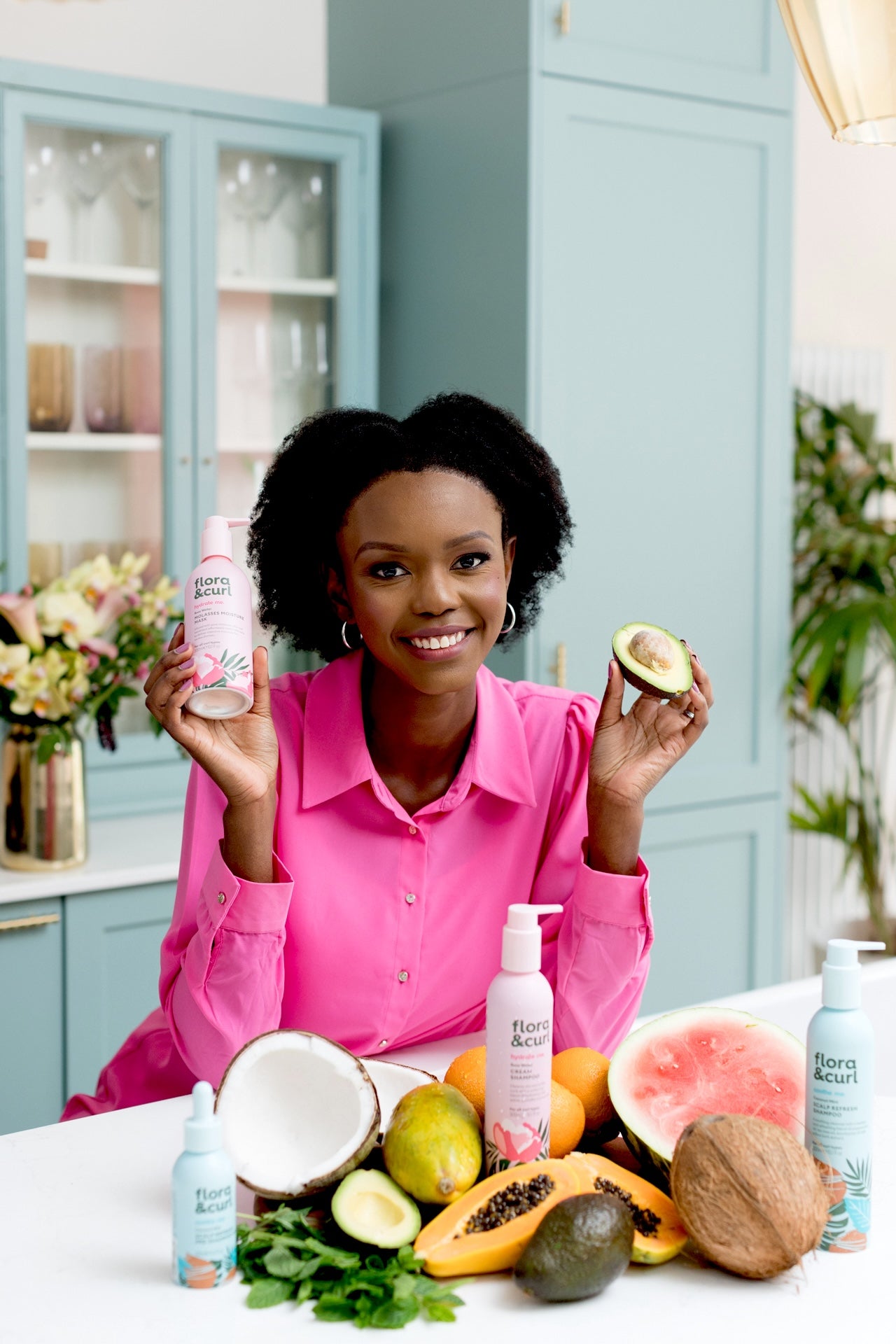 Natural & Botanical Curly Hair Products – Flora & Curl