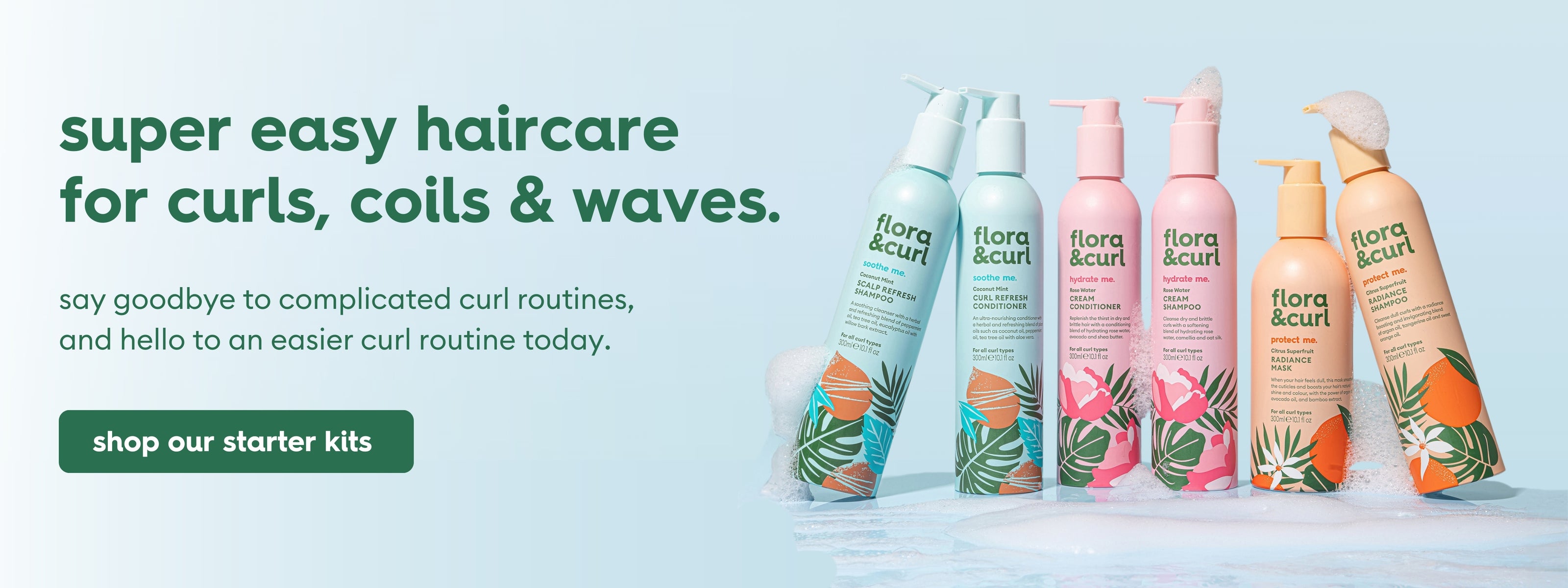 Natural & Botanical Curly Hair Products – Flora & Curl